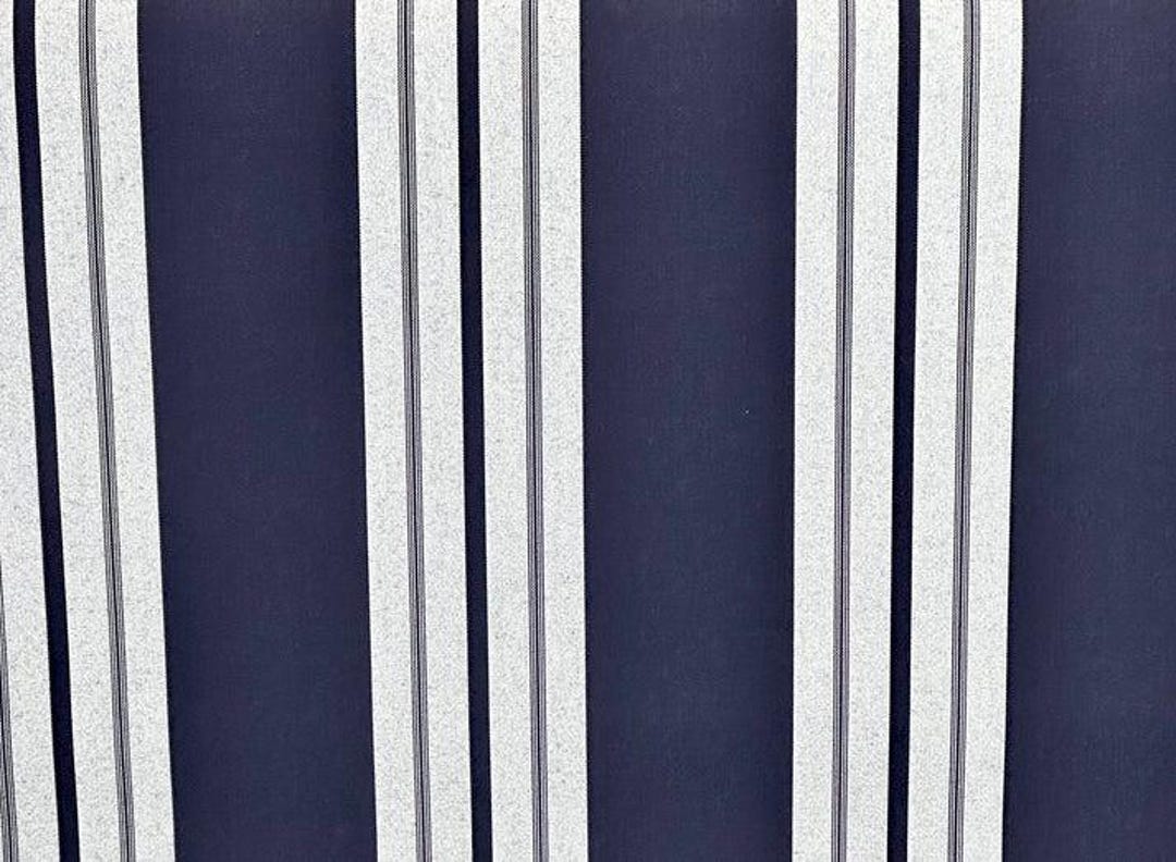 Sunbrella Shade Fabric Captain Navy Natural Classic 4902 Marine 47 ...