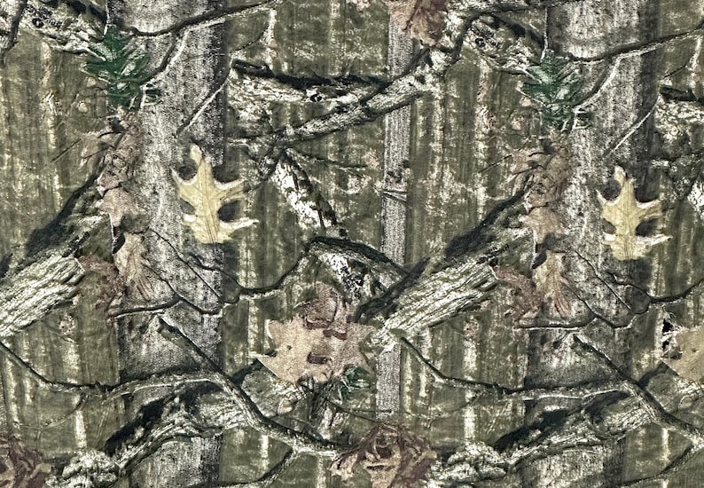 Mossy Oak Break up Ripstop Knit 2 Way Stretch Fabric Camouflage 58 ...