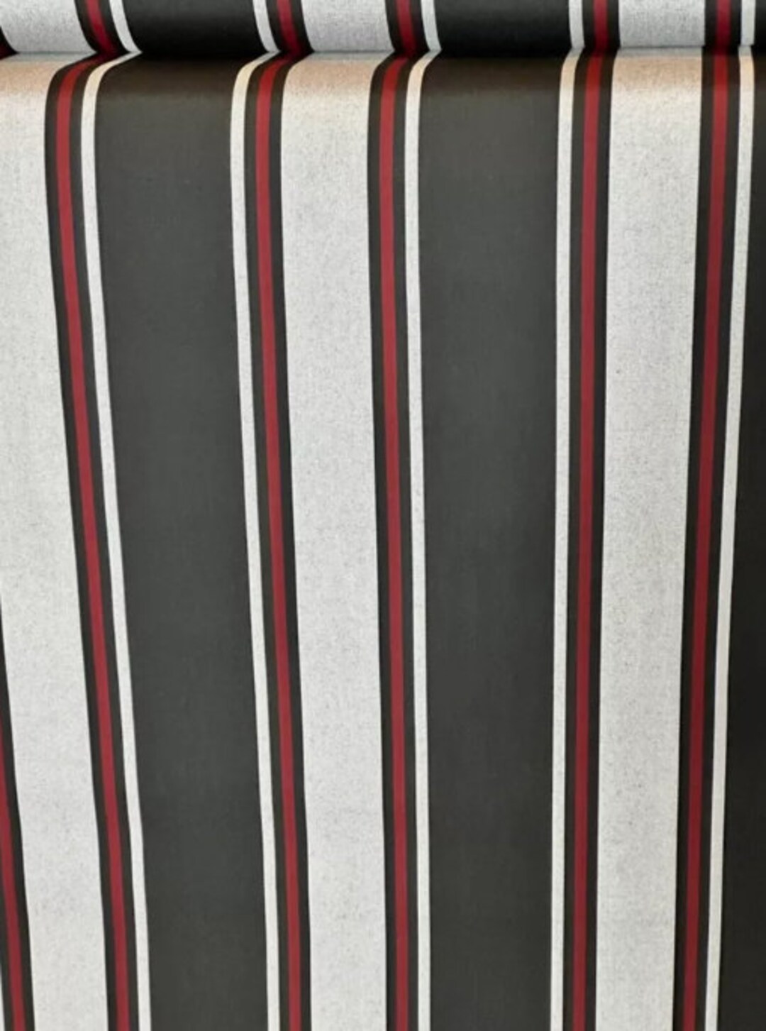 Sunbrella Shade Outdoor Waterproof Fabric Hatteras Raven 4989 47"wide ...