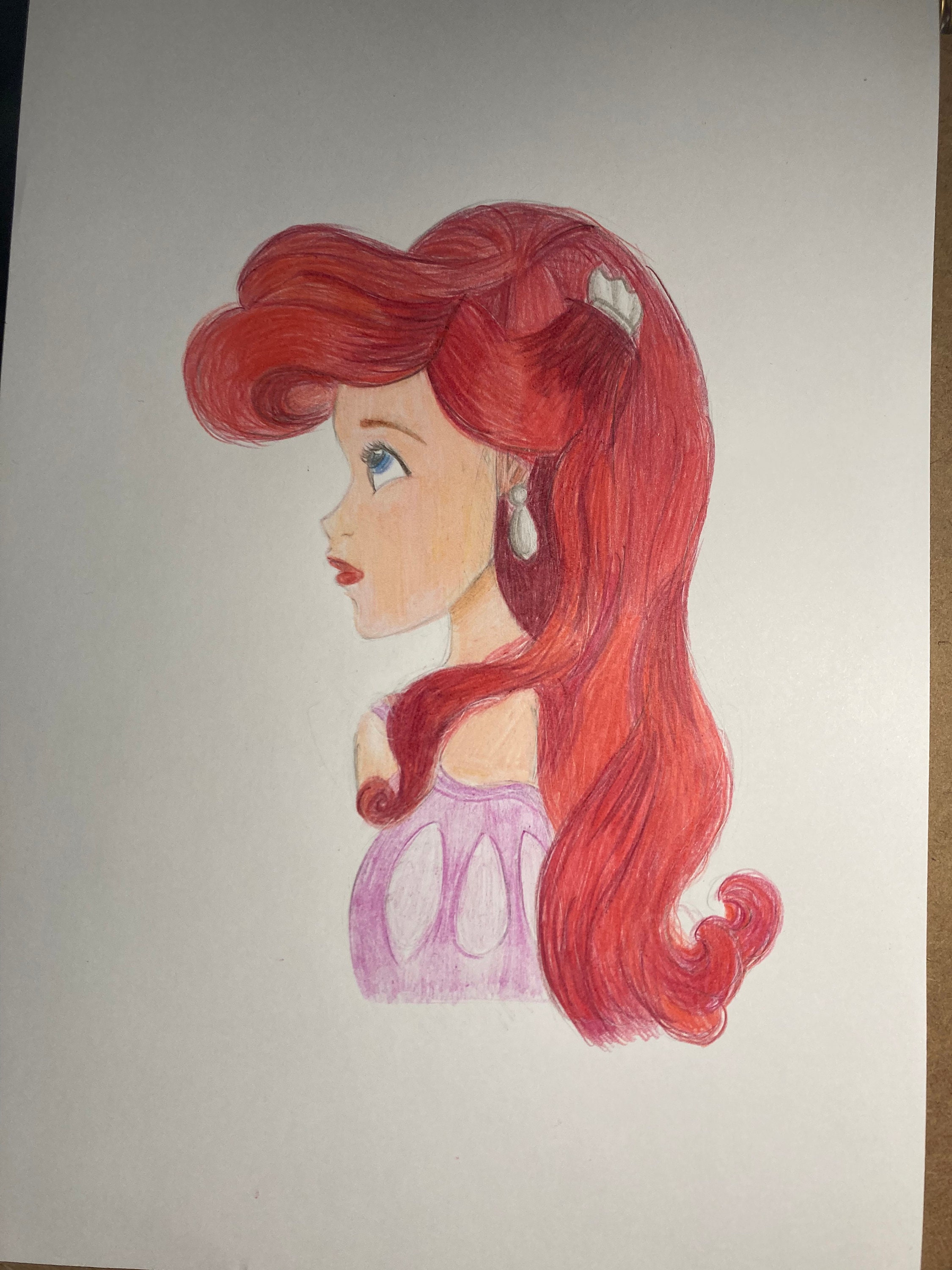 Drawings Of Disney Princess Ariel