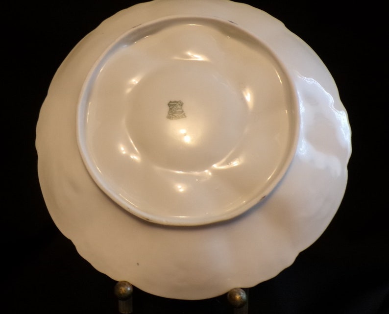 1848 - 1933 Weimar White Luster Ware Porcelain Oyster Plate - Etsy