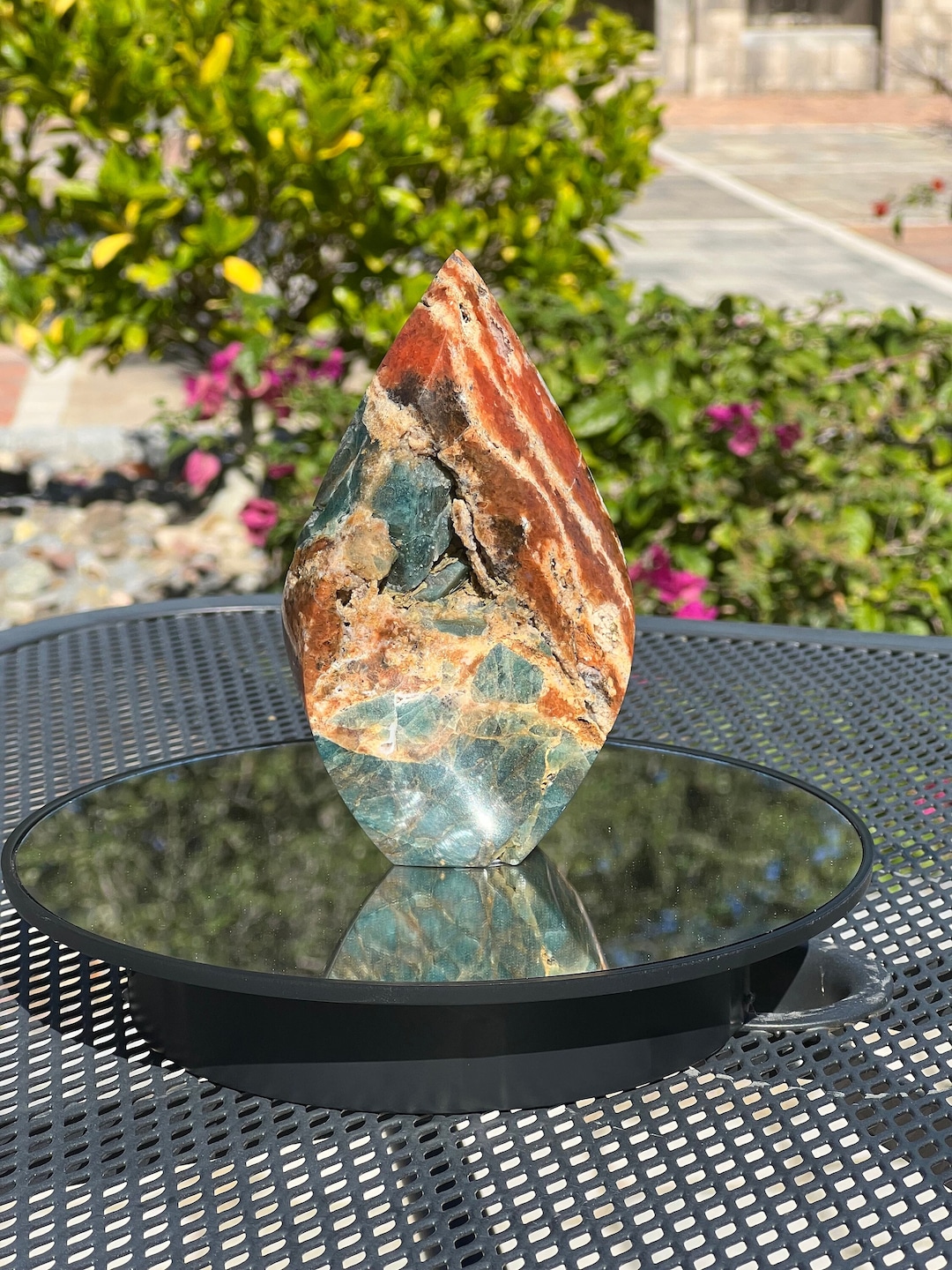 Quartz Crystal Flame Quartz Polished Home Decor Crystal Calcite With ...