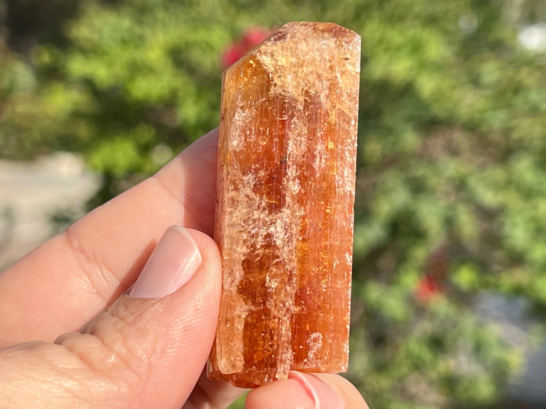 Imperial Topaz Brazilian Mineral Topaz - Etsy