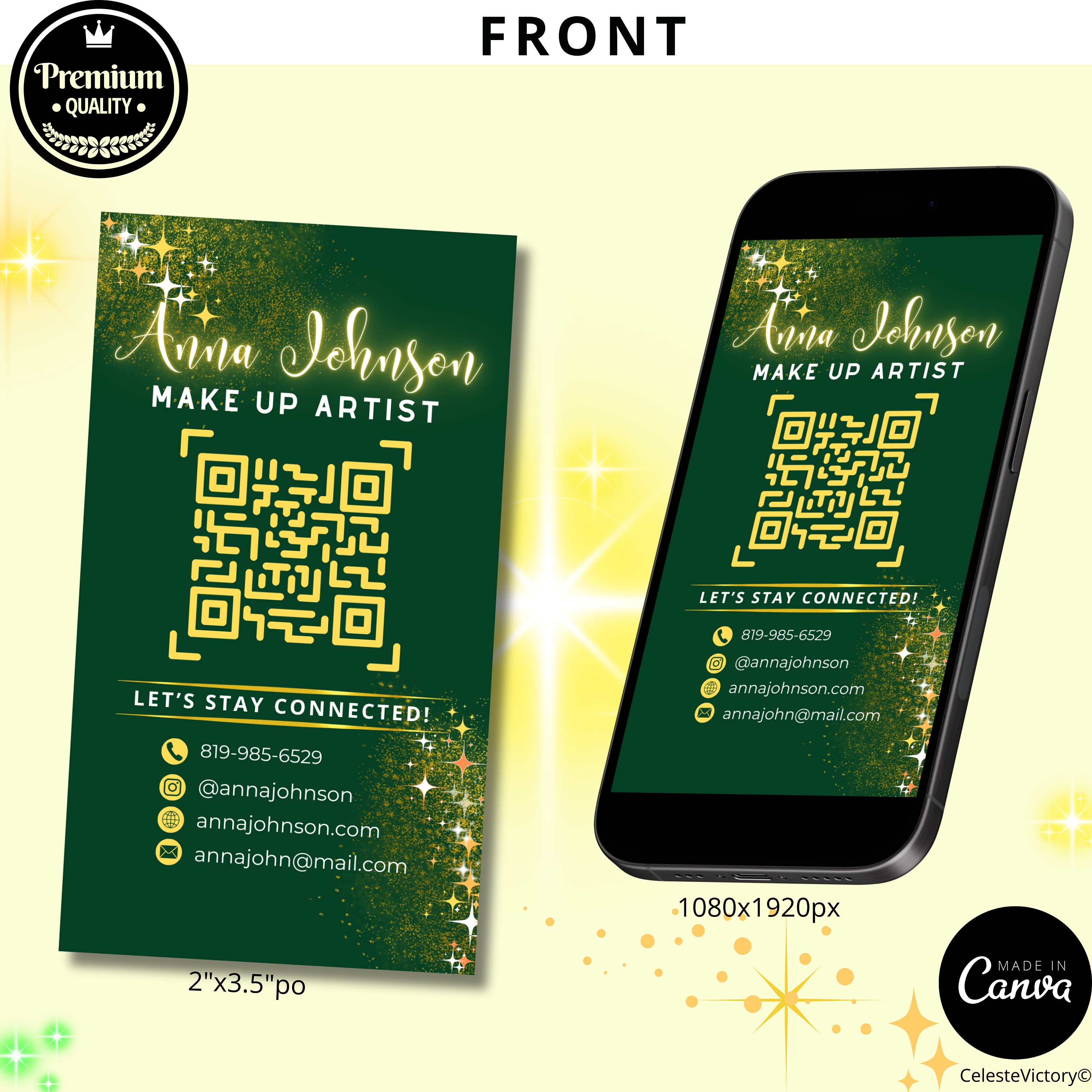 Ig Cards Ig Template IG Template Business Card IG - Etsy