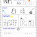 Printable Bundle: Letter Activity Pages Letter Tracing Letter ...