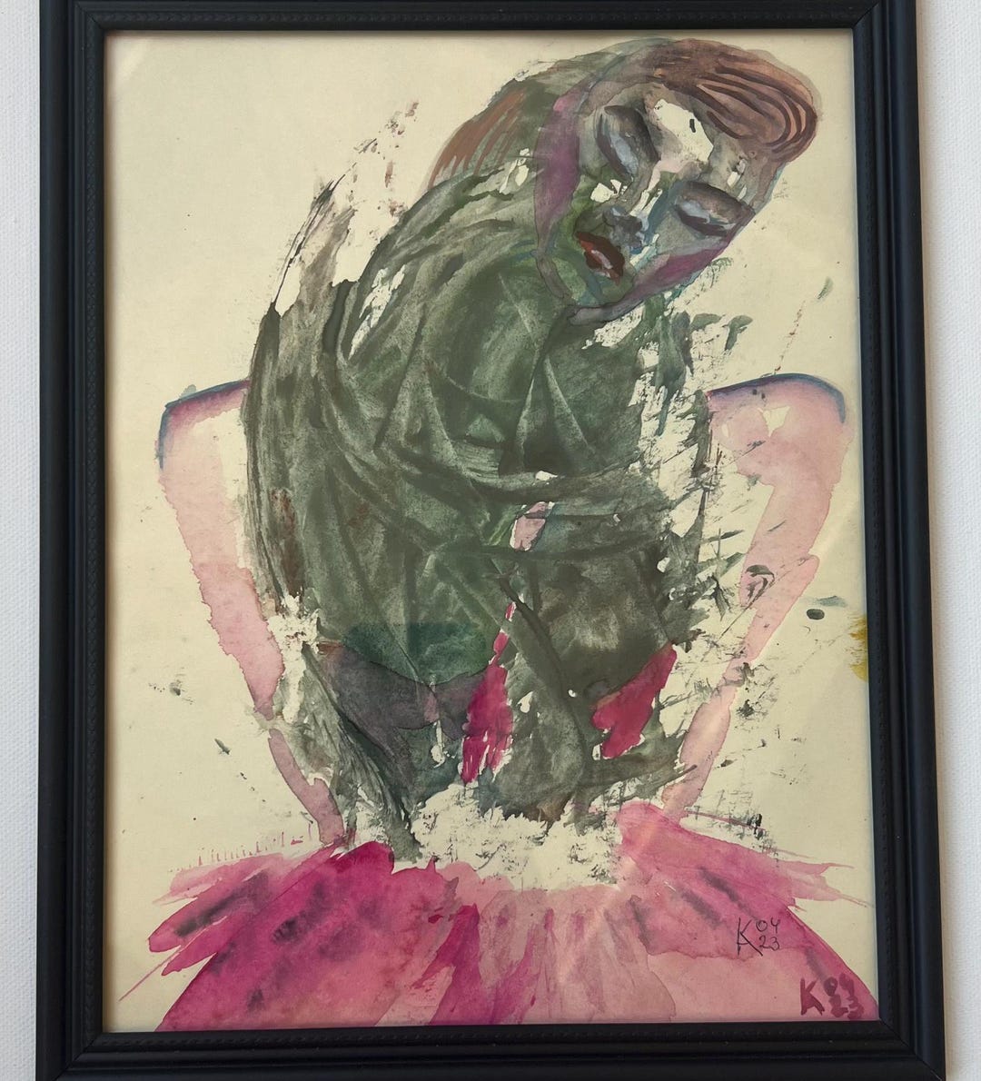 The Lady Tenderness,unique, Original Artwork, Surreal Painting ...