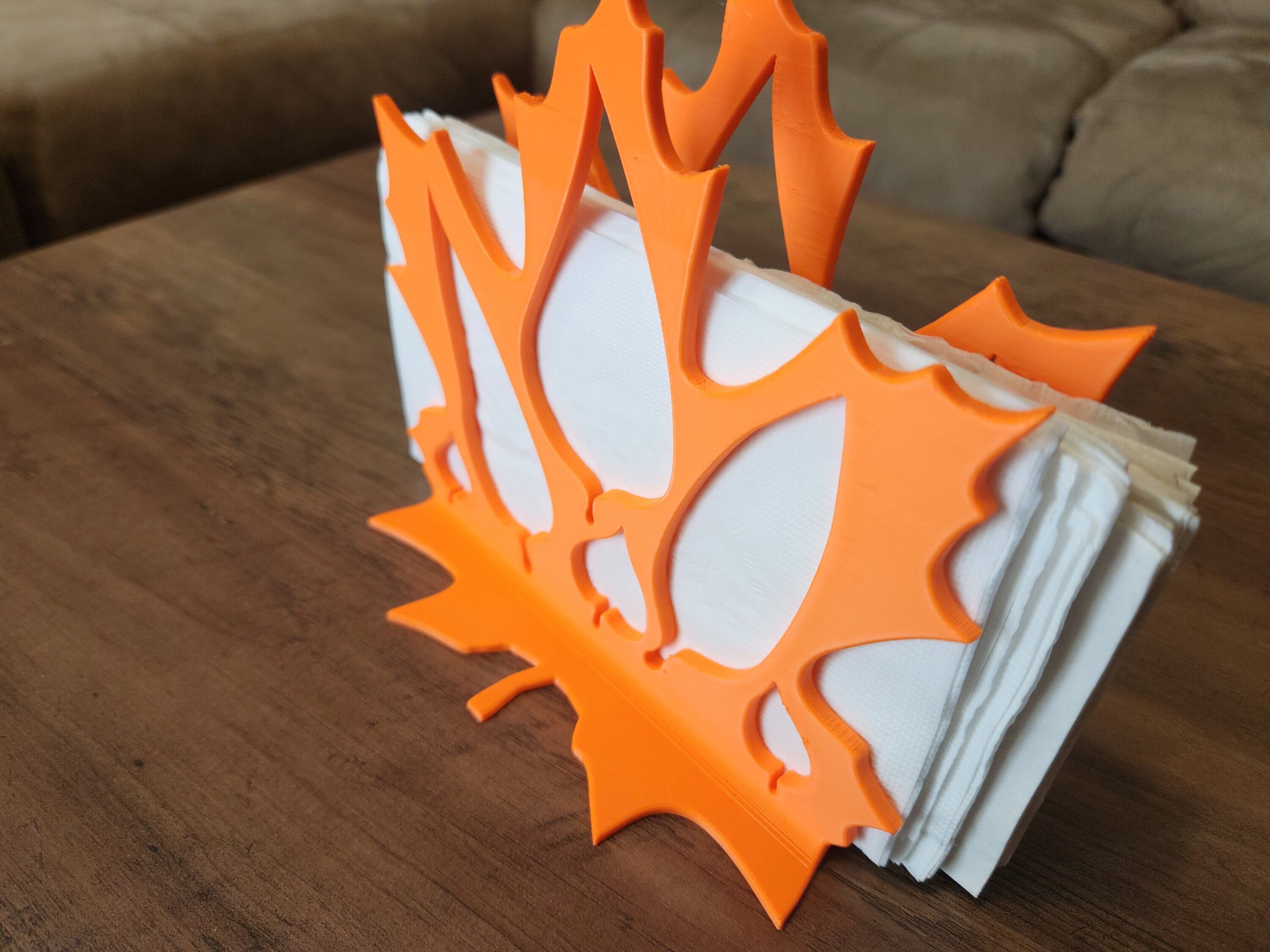 Fall Leaf Napkin Holder - Etsy