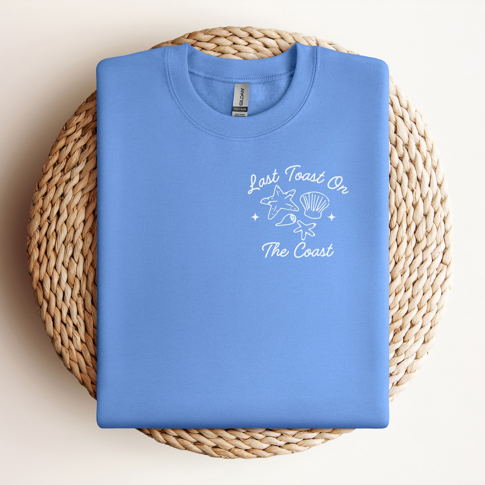 Coastal Bachelorette Party Sweatshirt: Last Toast on the Coast - Etsy