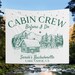 Custom Cabin Crew Bachelorette Party Banner: Apres Ski Lodge Decor - Etsy