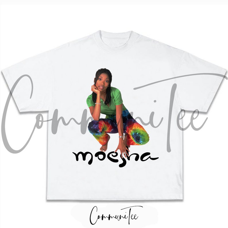 Moesha Alternate Brandy Sitcom Comedy Movie Film Rap Tee Big Face Head ...