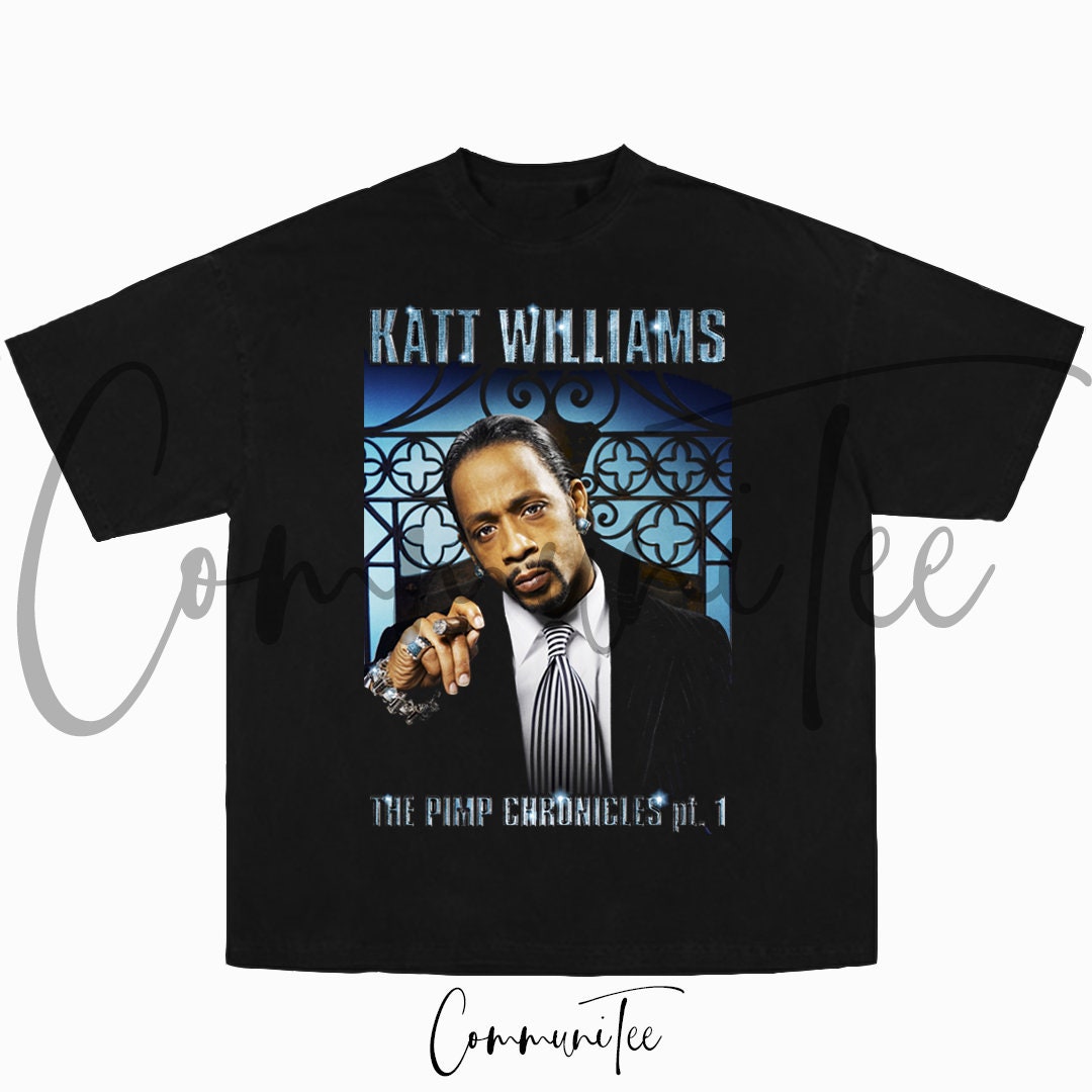 Katt Williams Pimp Comedy Movie Film Rap Tee Big Head Vintage 90s 00s Retro Style Graphic Hip ...