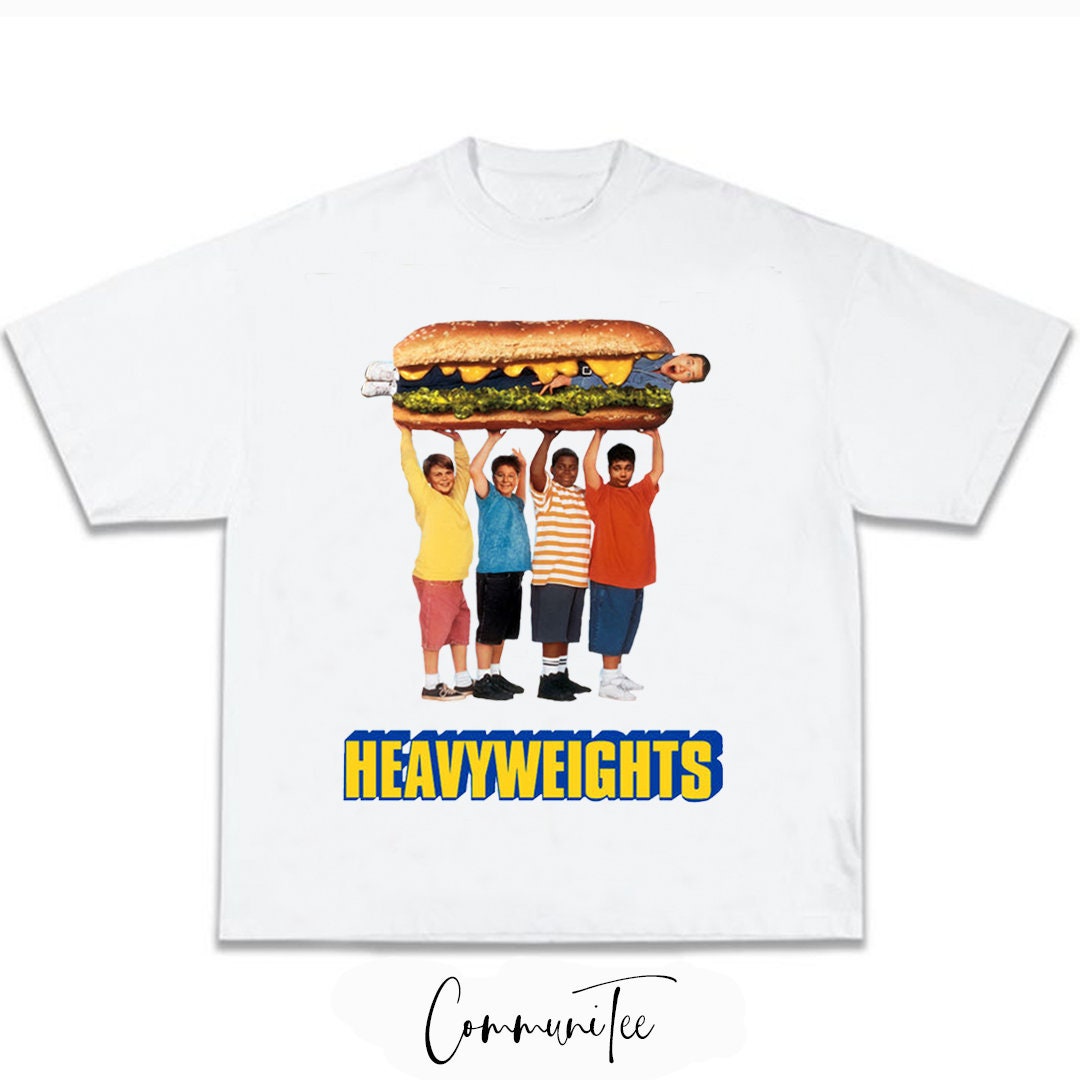 Heavyweights Movie Film Rap Tee Big Face Head Vintage 90s 00s Style ...