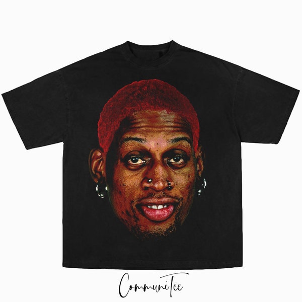 Big Face Dennis Rodman Shirt - Etsy