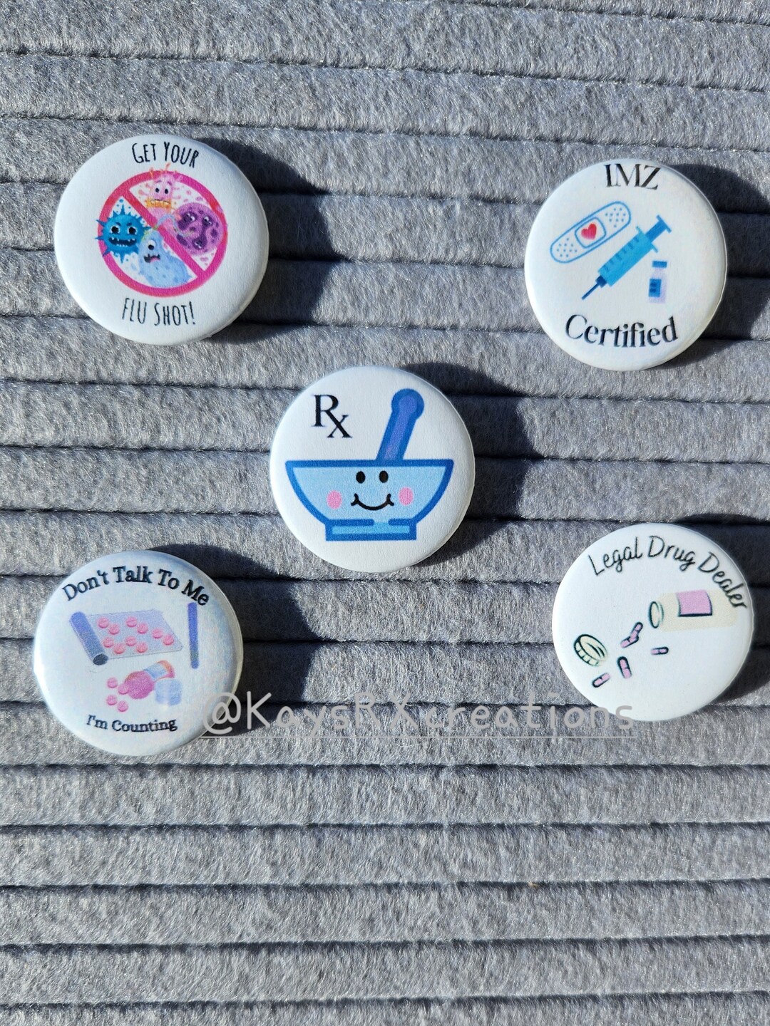 Pharmacy Button Pack (part 2) - Etsy