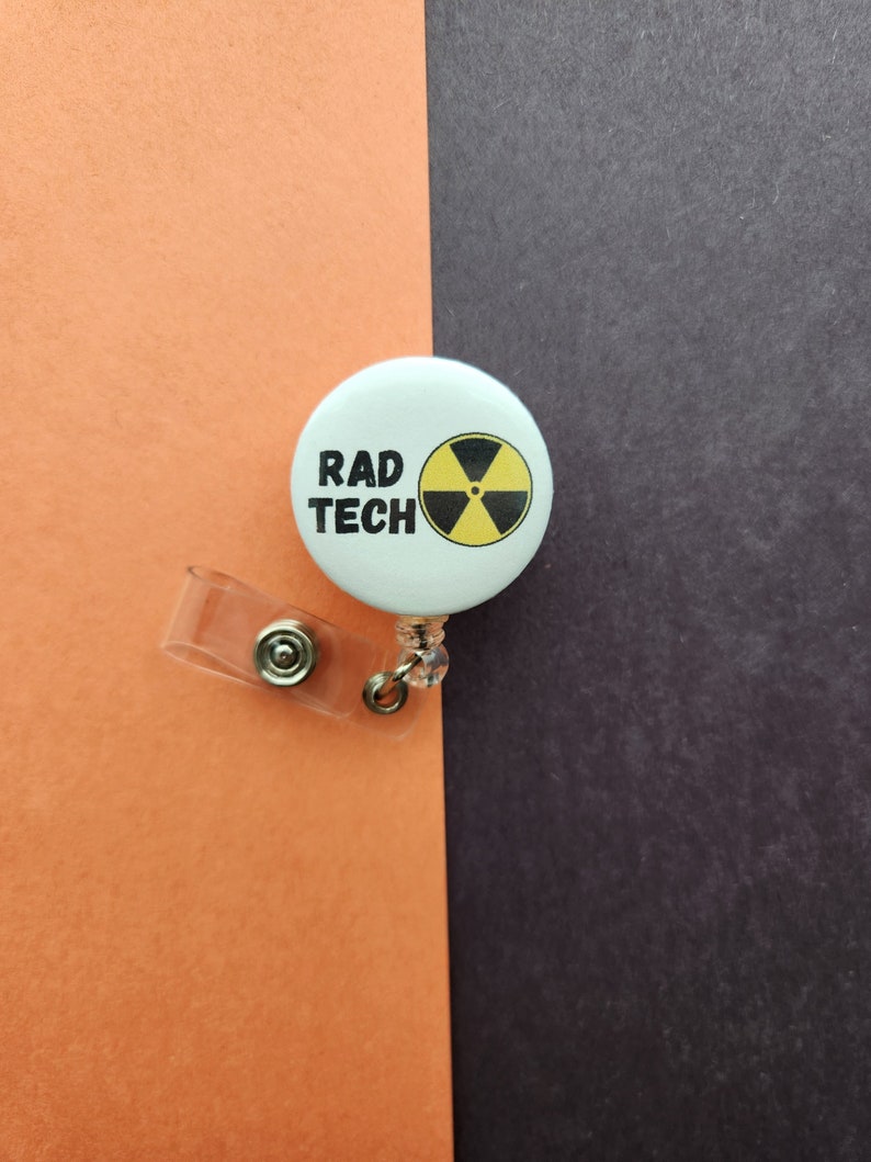 RAD TECH Button/pin for Radiology/xray/xray Tech - Etsy