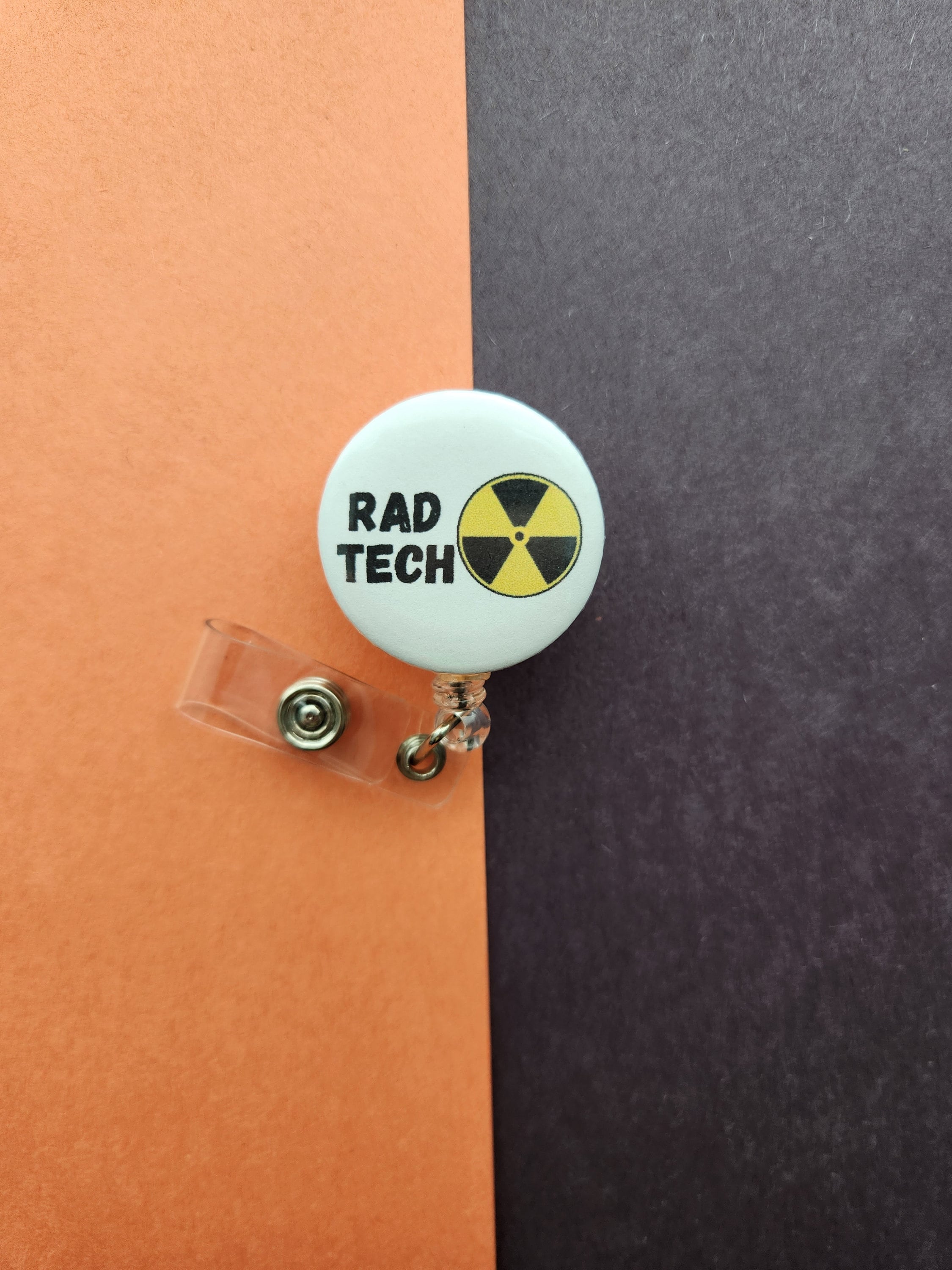 RAD TECH Button/pin for Radiology/xray/xray Tech - Etsy