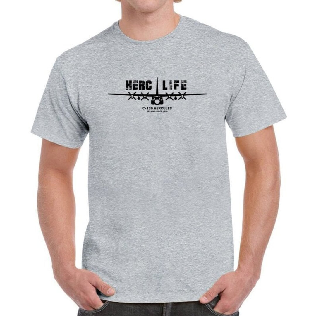 Men's Herc Life Cotton T-shirt - Etsy
