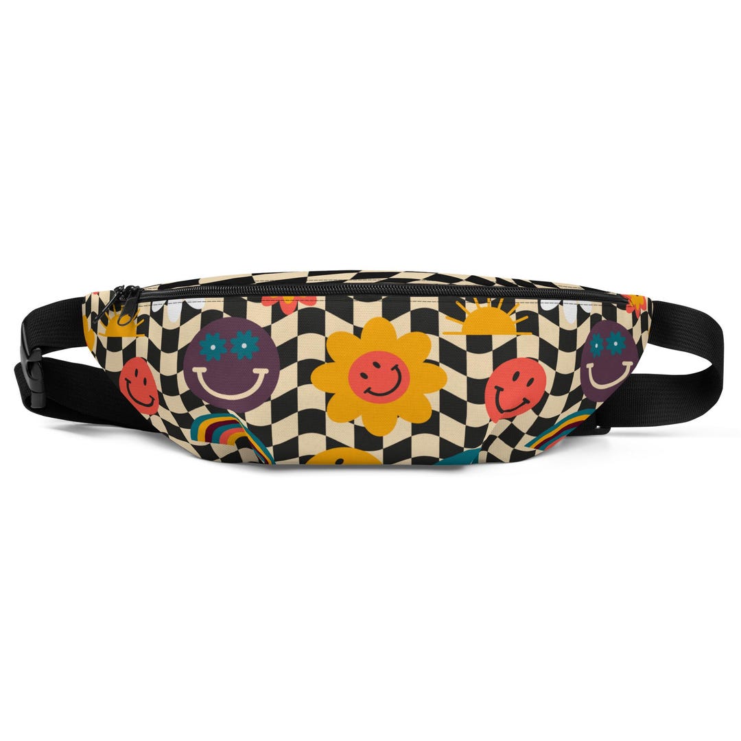 Retro Smiley Fanny Pack - Etsy