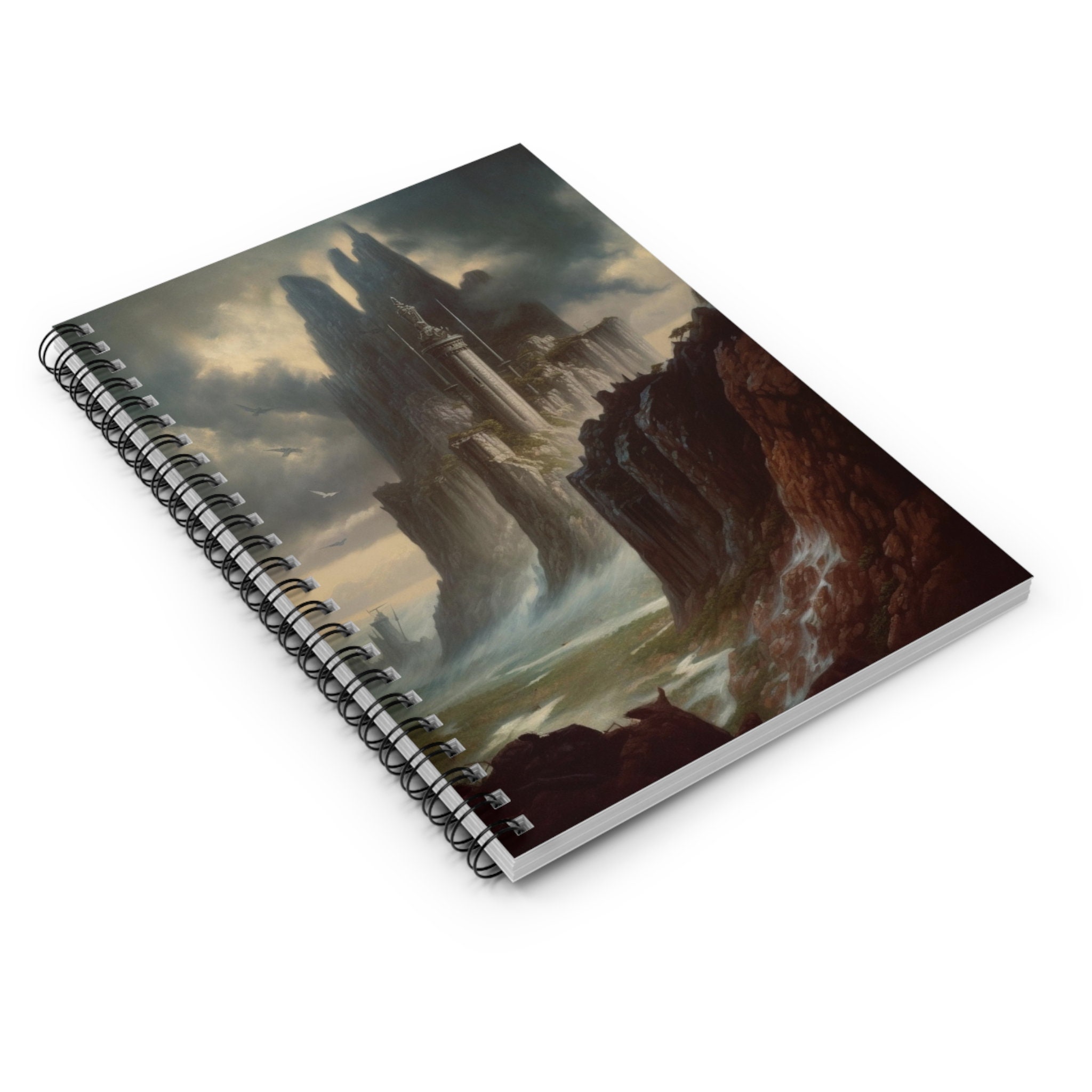 Lotr Inspired Art Journal, Dungeon Master Gift, the Two Towers Artwork ...