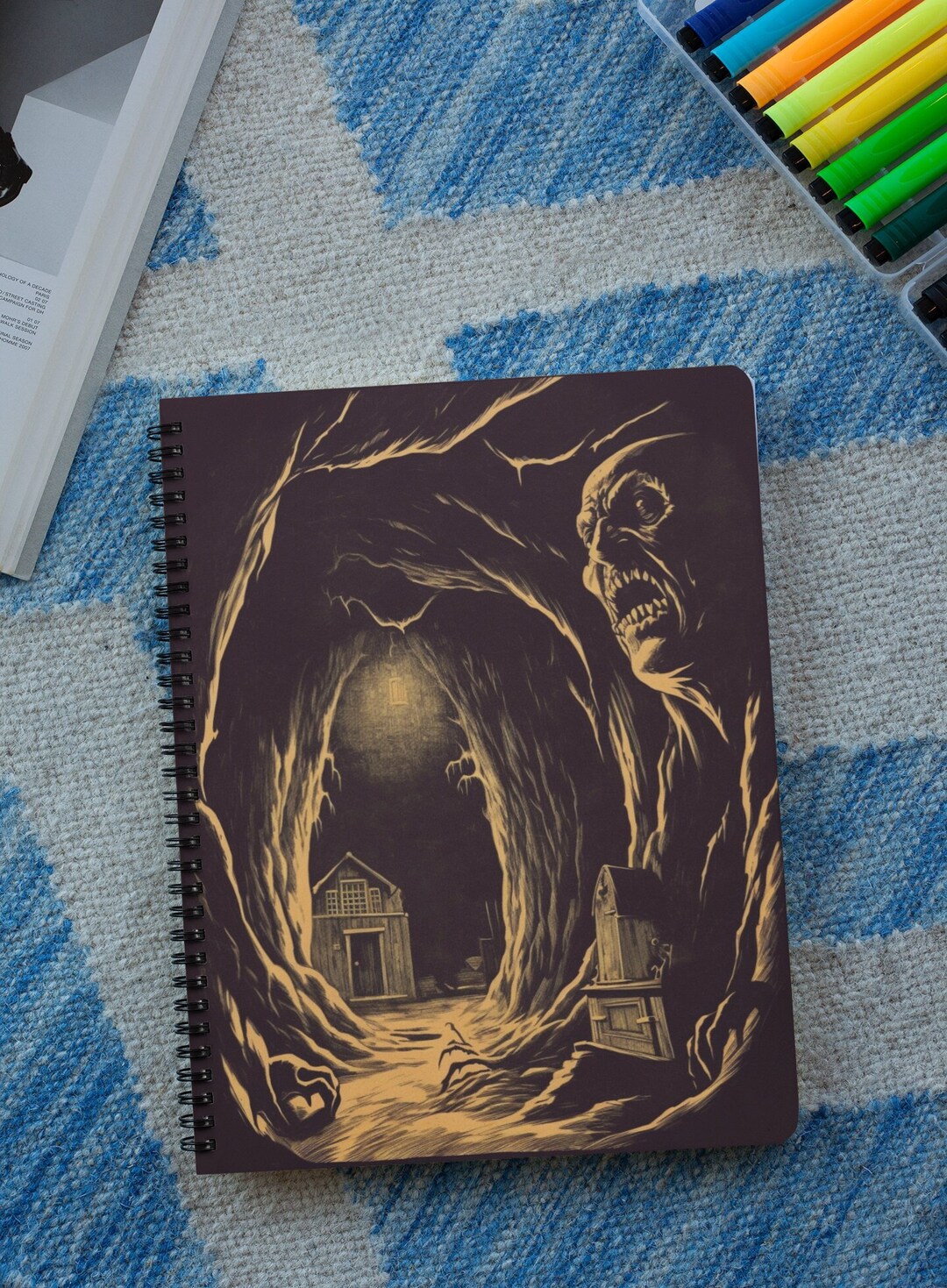 Goosebumps Inspired Journal, Evil Dead Journal, Cabin in the Woods ...