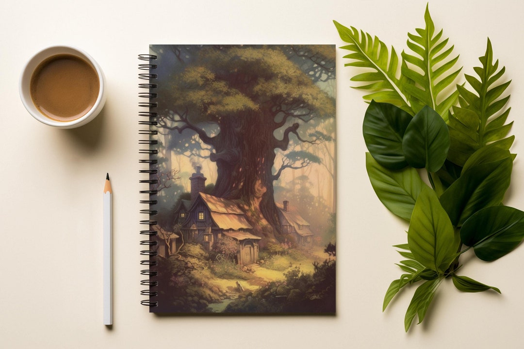 Hobbiton House Journal, Lotr Inspired Notebook, Cute Writers Gift ...