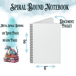 Retro Futuristic Journal, Lined Scifi World Builder Notebook, Spiral ...