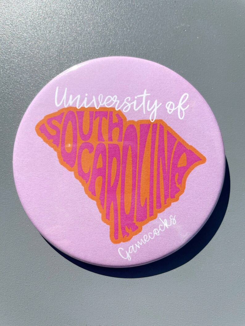 Pink University of South Carolina Gameday Pins Pink USC Gameday Buttons ...