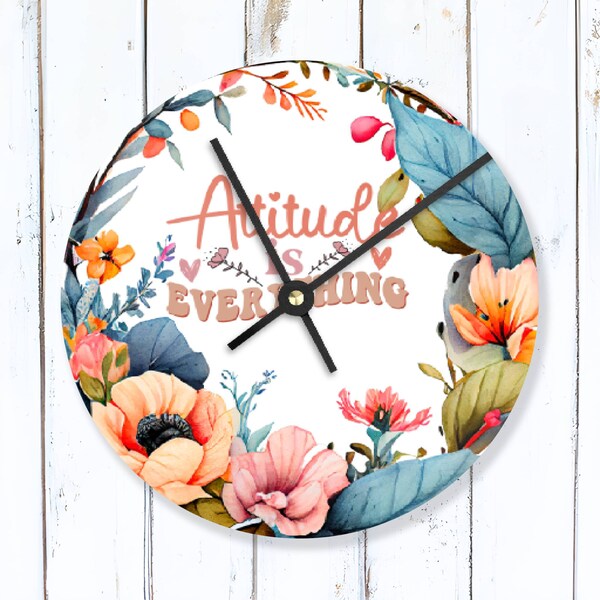 Frameless Wall Clock - Etsy