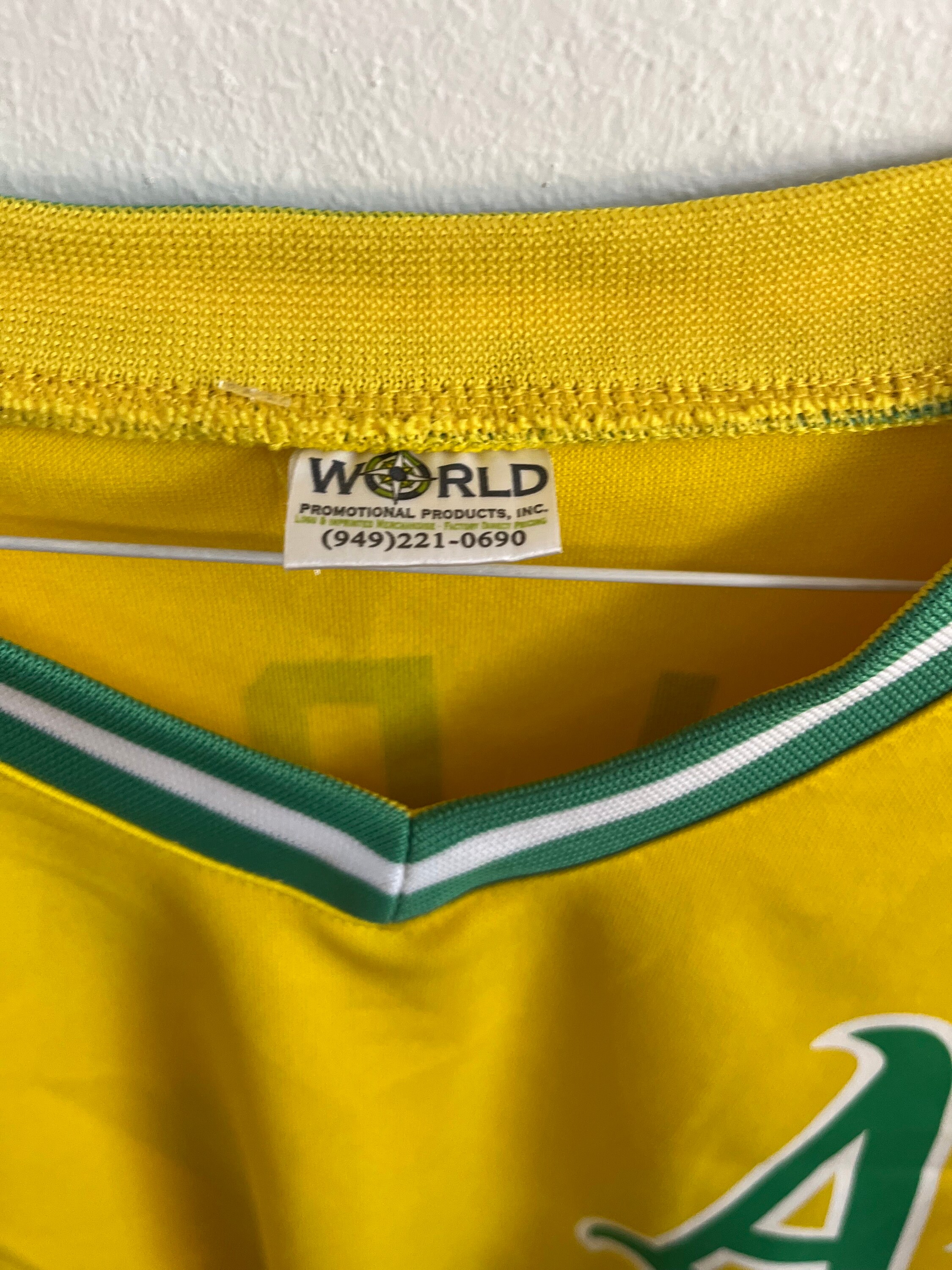 Vita Blue Signed A’s Baseball Jersey (item#241) - Etsy