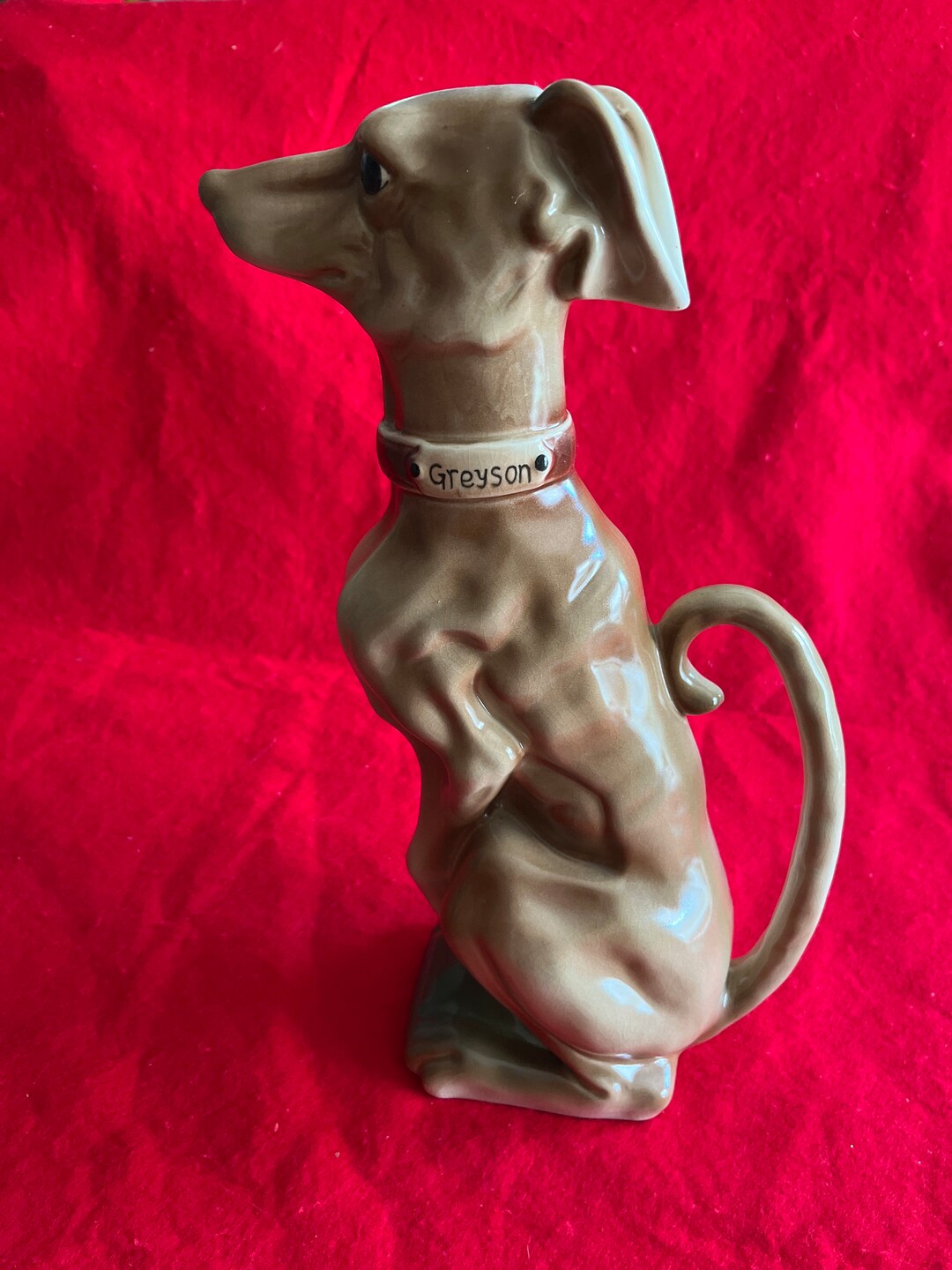 Greyson Dog Statue Decanter(item#225) - Etsy