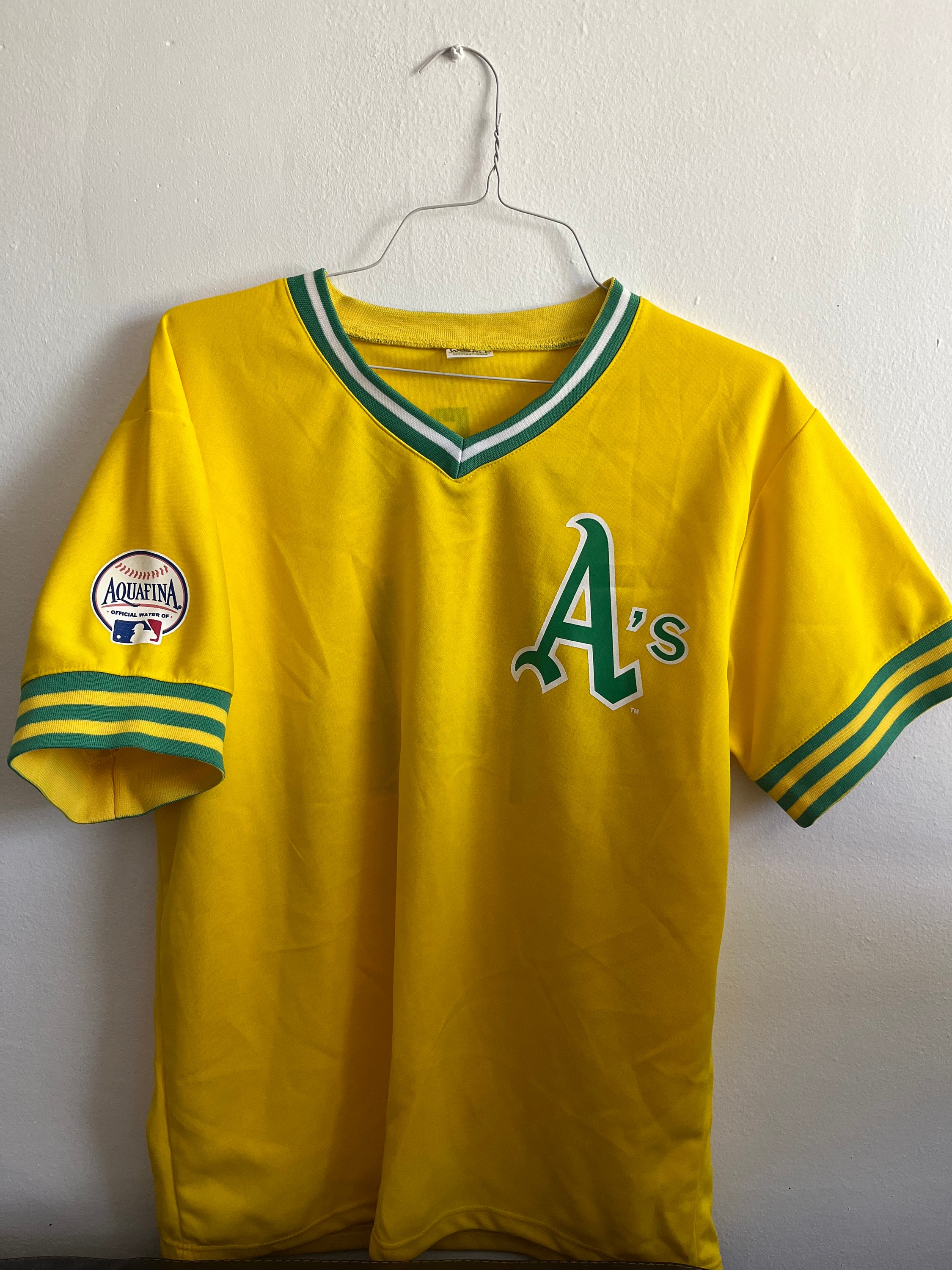 Vita Blue Signed A’s Baseball Jersey (item#241) - Etsy