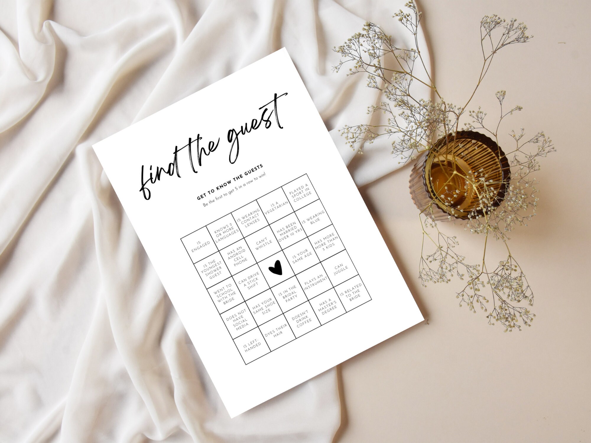 Printable Bridal Shower Games Bundle: Instant Fun for Unforgettable ...