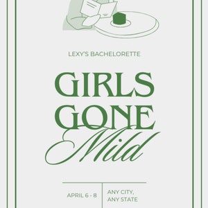 Girls Gone Mild Spa Theme | Instant Download in Canva | Editable ...