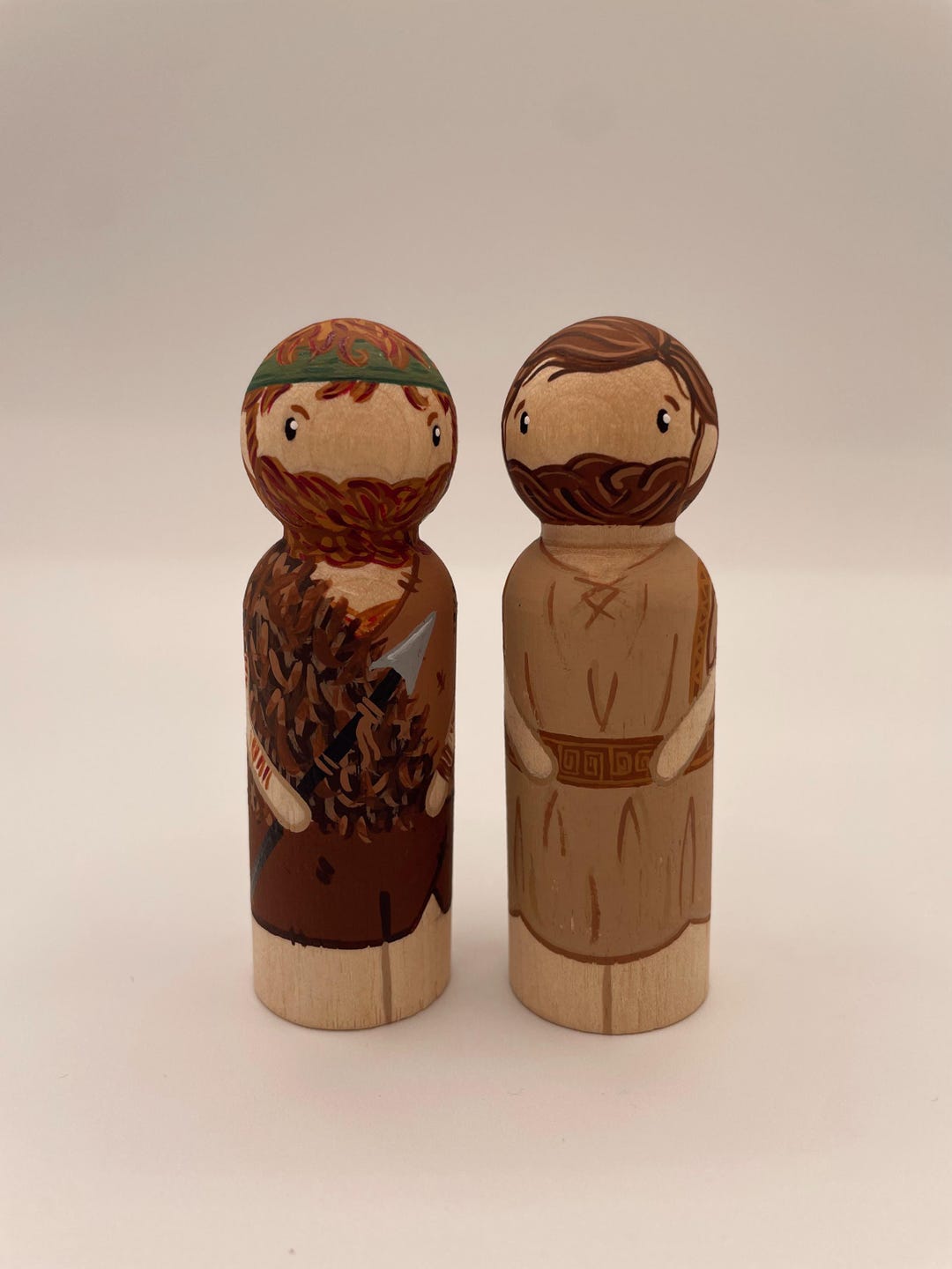 Esau + Jacob Peg Dolls | Bible Story | Old Testament Dolls | Christian ...