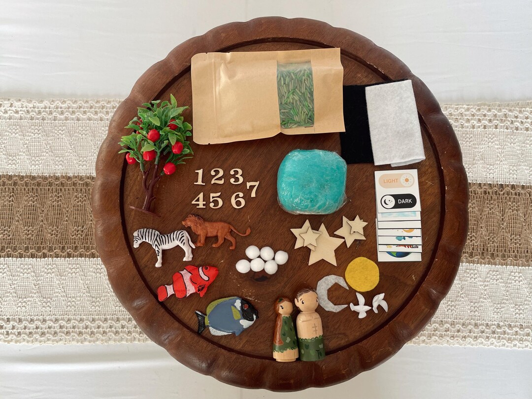 The Creation | Bible Sensory Kit | Sensory Bin | Christian Play | Hands ...