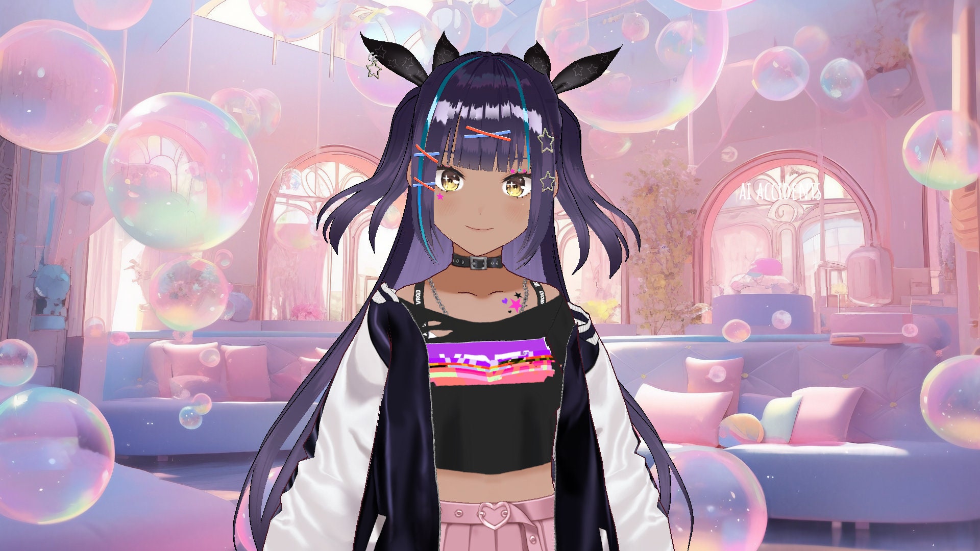 105 Vtuber Backgrounds, Living Rooms & Lounges, Vtuber Backdrop, Stream ...