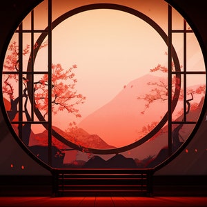 5 Japanese Vtuber Backgrounds, Oriental, Chinese, Asian, Vtuber ...