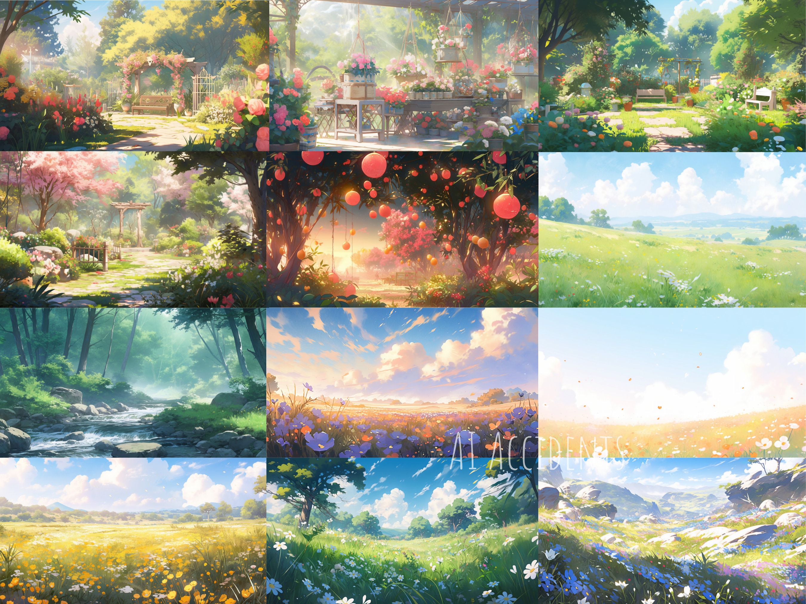 160 Nature Vtuber Backgrounds, Vtuber Backdrop, Stream Background, Zoom ...