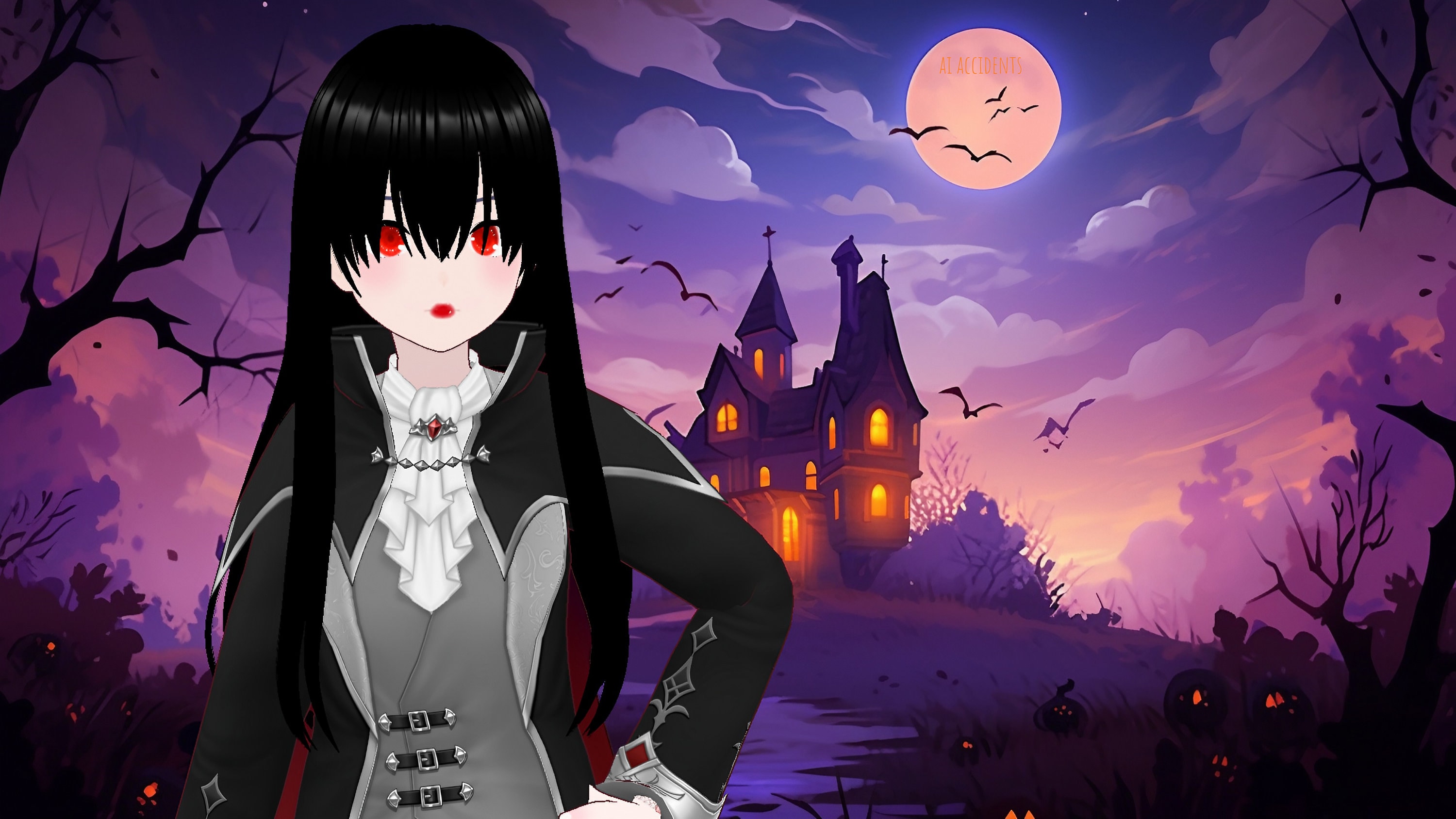 13 Vtuber Halloween Backgrounds, Vtuber Backdrop, Stream Background ...