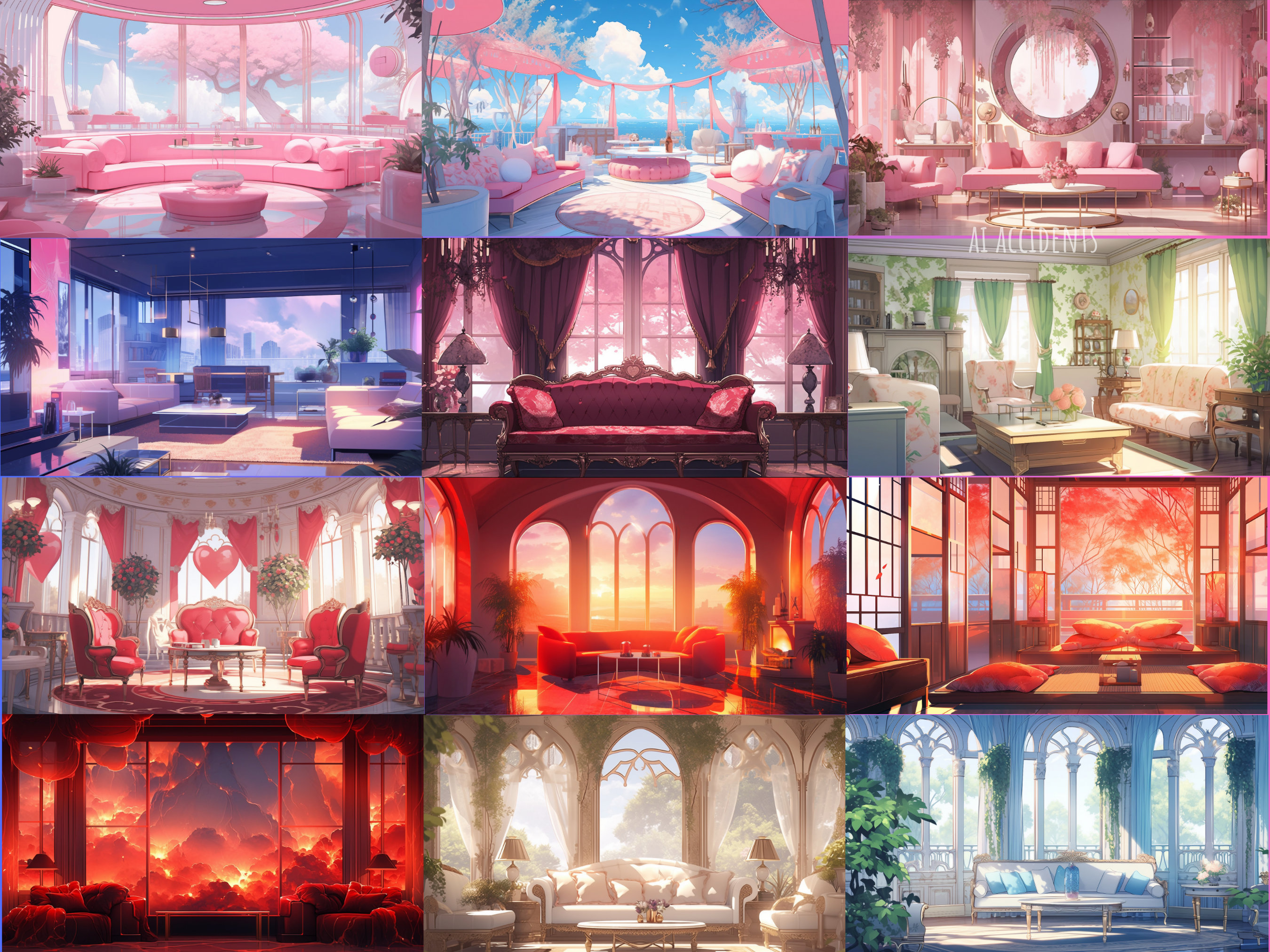 105 Vtuber Backgrounds, Living Rooms & Lounges, Vtuber Backdrop, Stream ...