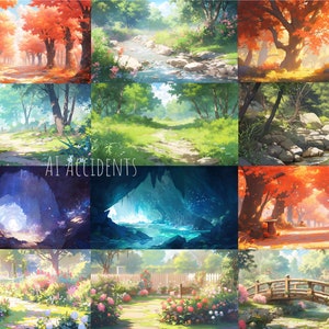 160 Nature Vtuber Backgrounds, Vtuber Backdrop, Stream Background, Zoom ...