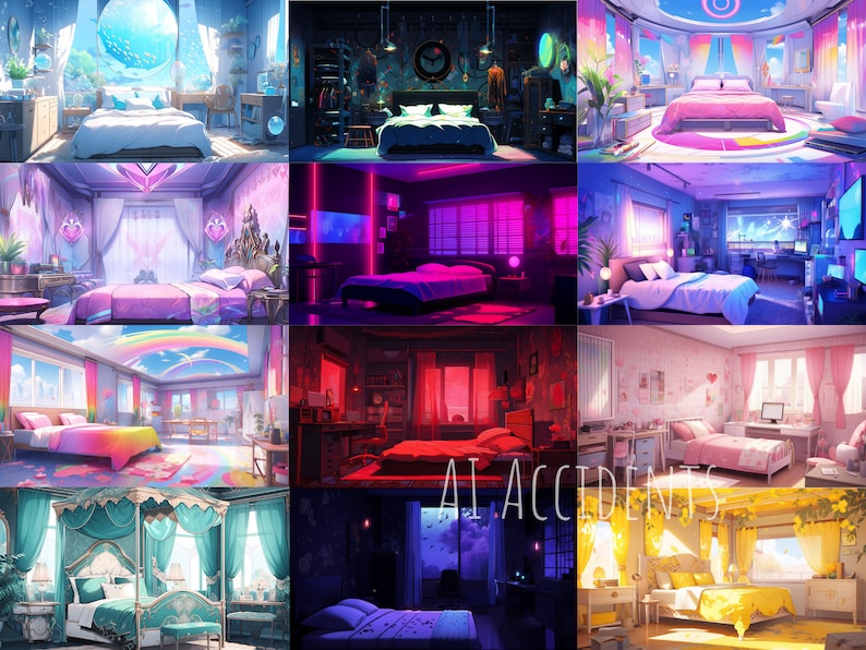 105 Vtuber Bedroom Backgrounds, Vtuber Backdrop, Stream Background ...