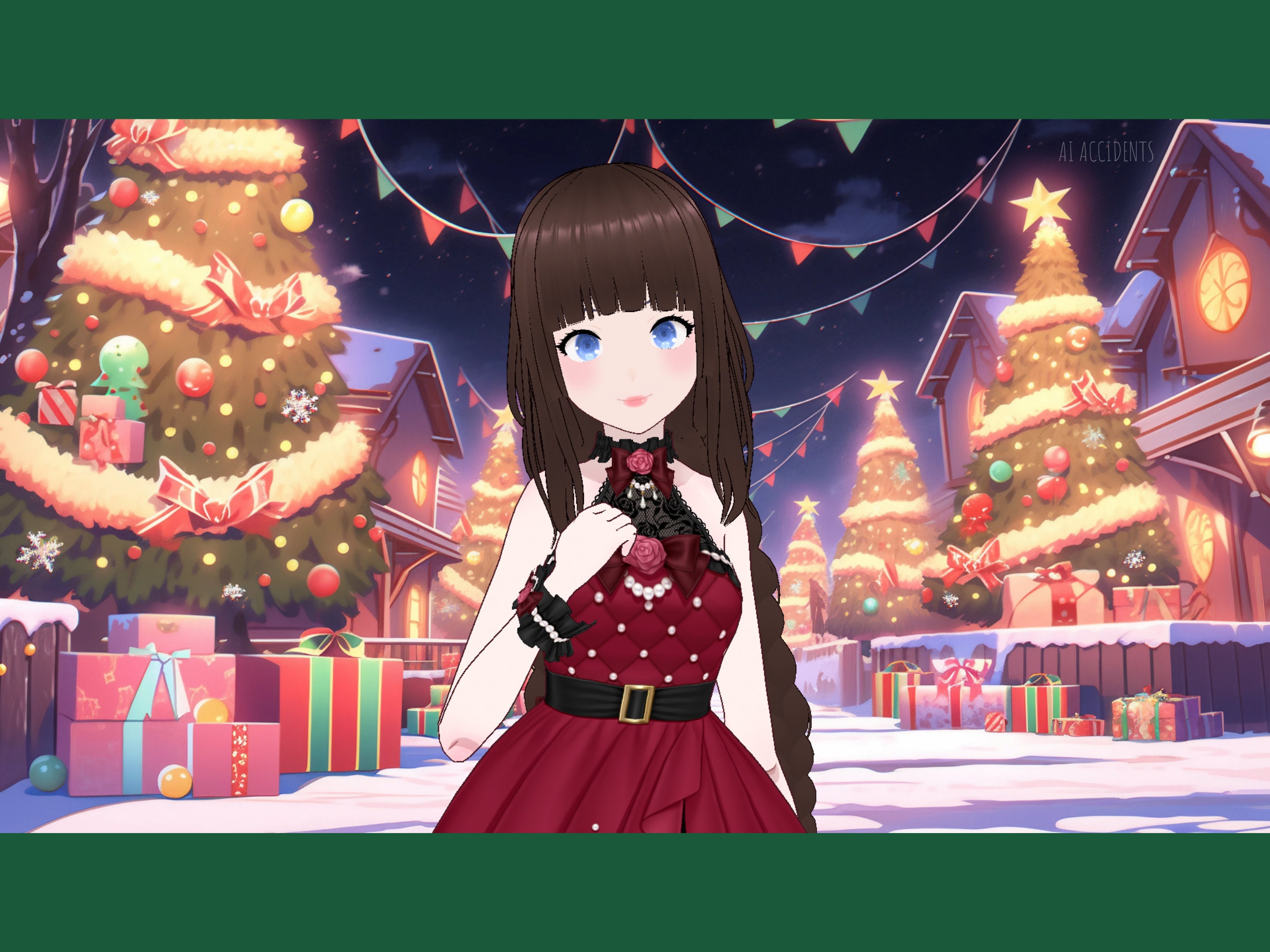 15 Christmas Vtuber Backgrounds, Holiday Background, Vtuber Backdrop ...