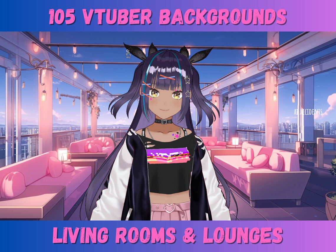 105 Vtuber Backgrounds, Living Rooms & Lounges, Vtuber Backdrop, Stream ...