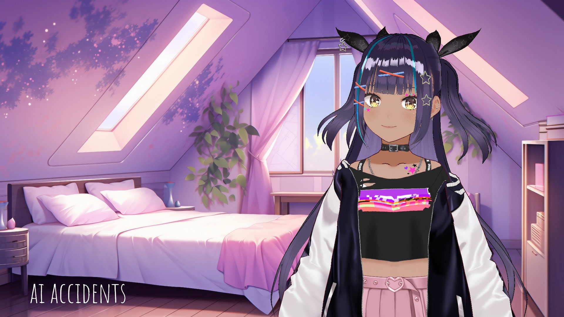 105 Vtuber Bedroom Backgrounds, Vtuber Backdrop, Stream Background ...