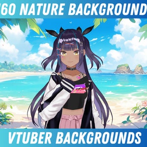160 Nature Vtuber Backgrounds, Vtuber Backdrop, Stream Background, Zoom ...
