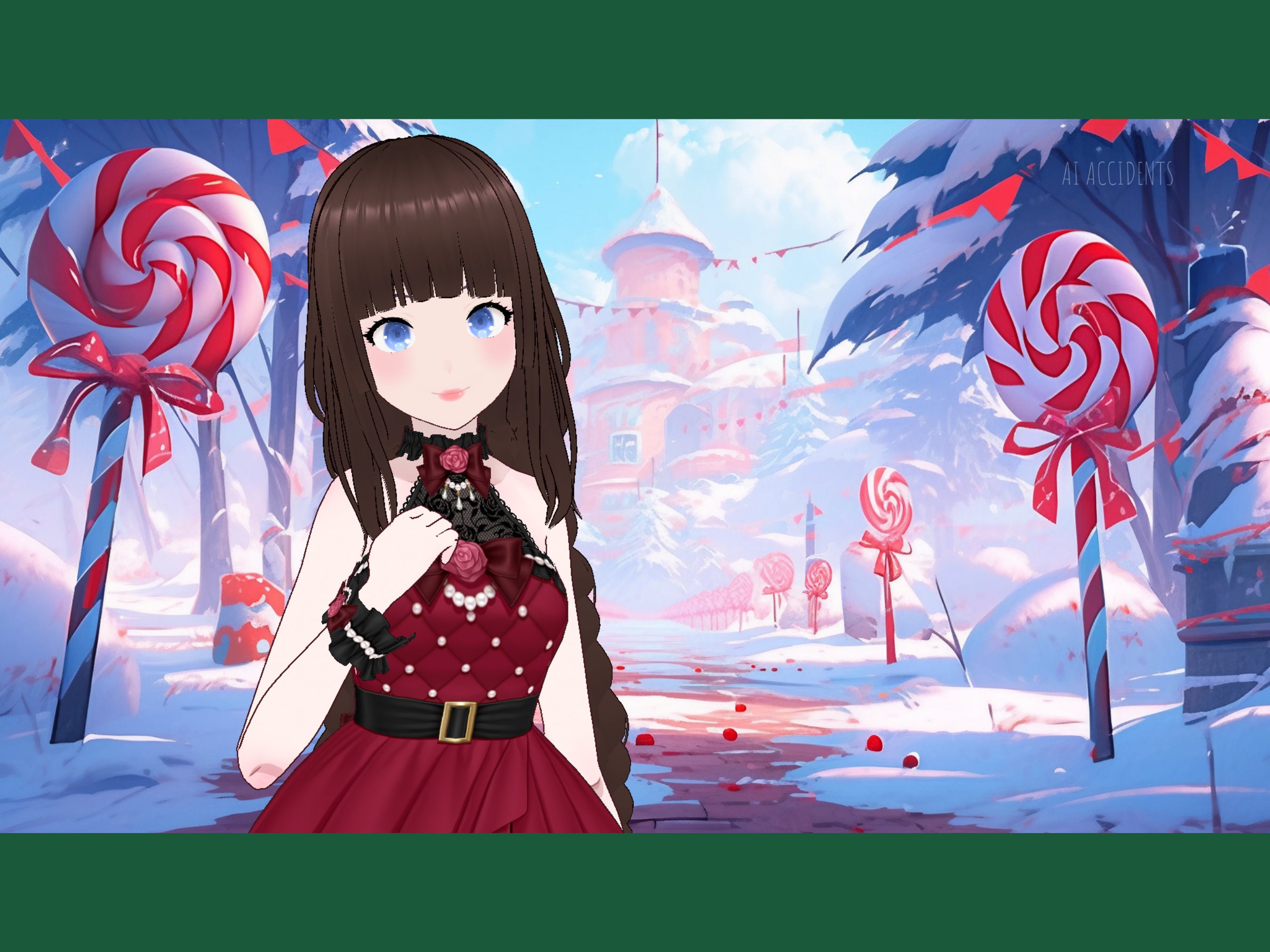 15 Christmas Vtuber Backgrounds, Holiday Background, Vtuber Backdrop ...