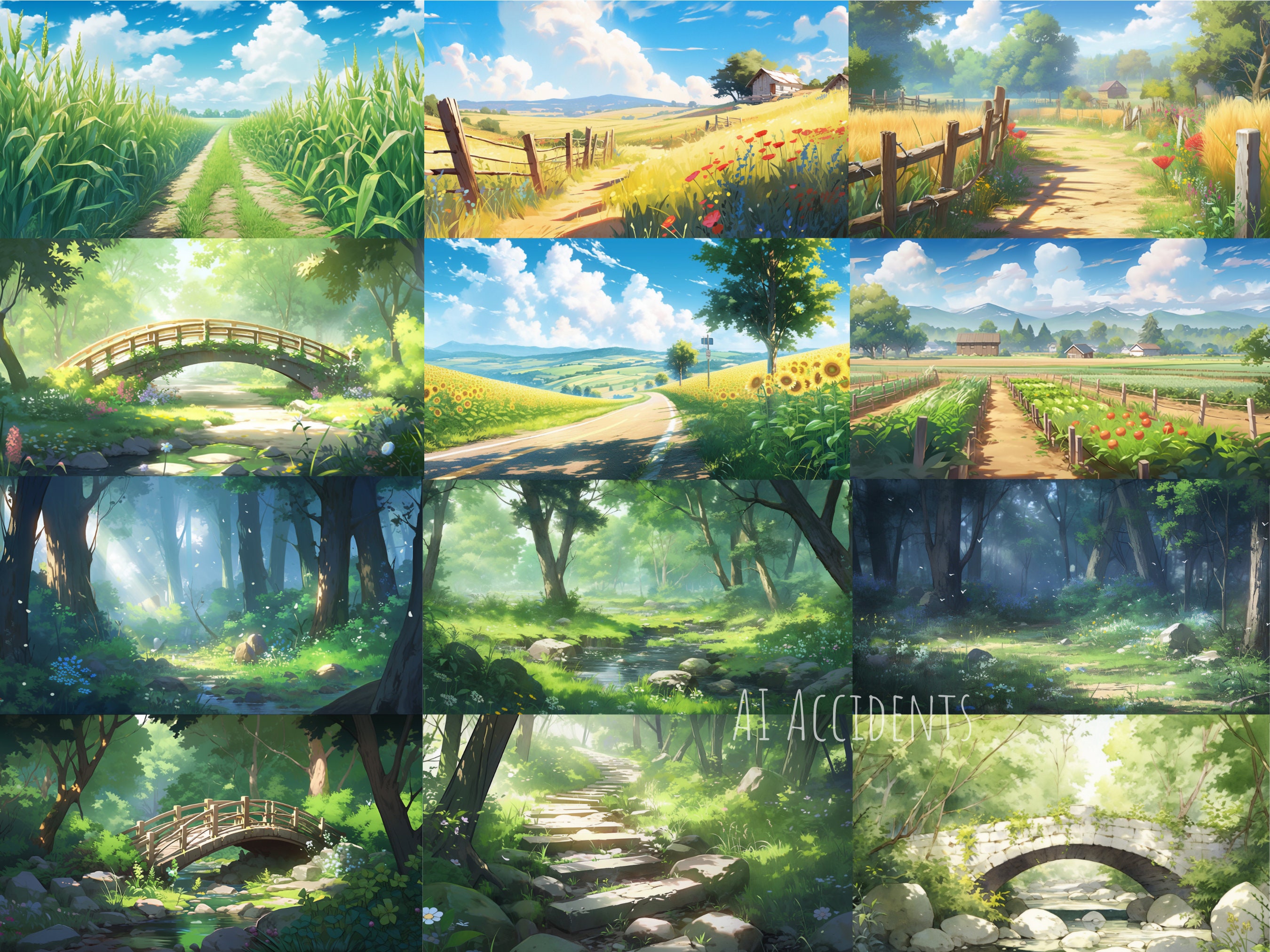 160 Nature Vtuber Backgrounds, Vtuber Backdrop, Stream Background, Zoom ...