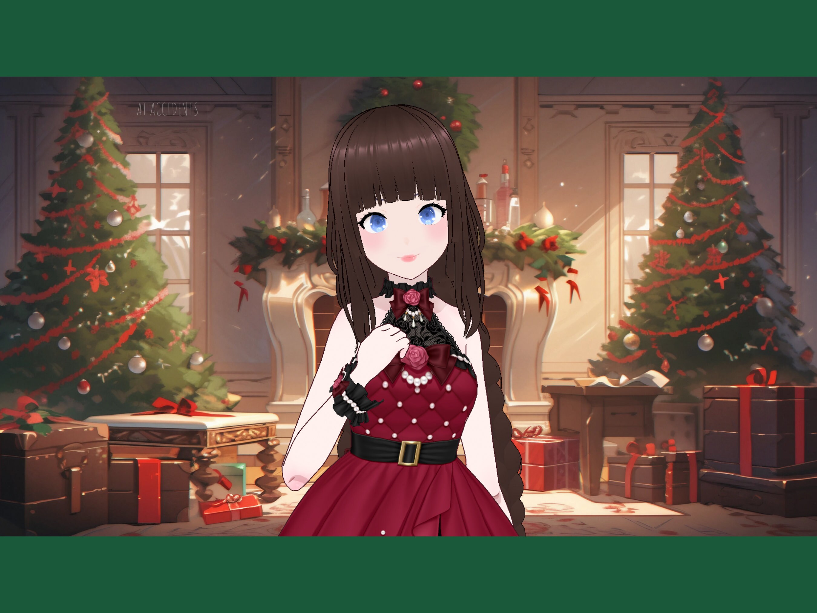 15 Christmas Vtuber Backgrounds, Holiday Background, Vtuber Backdrop ...