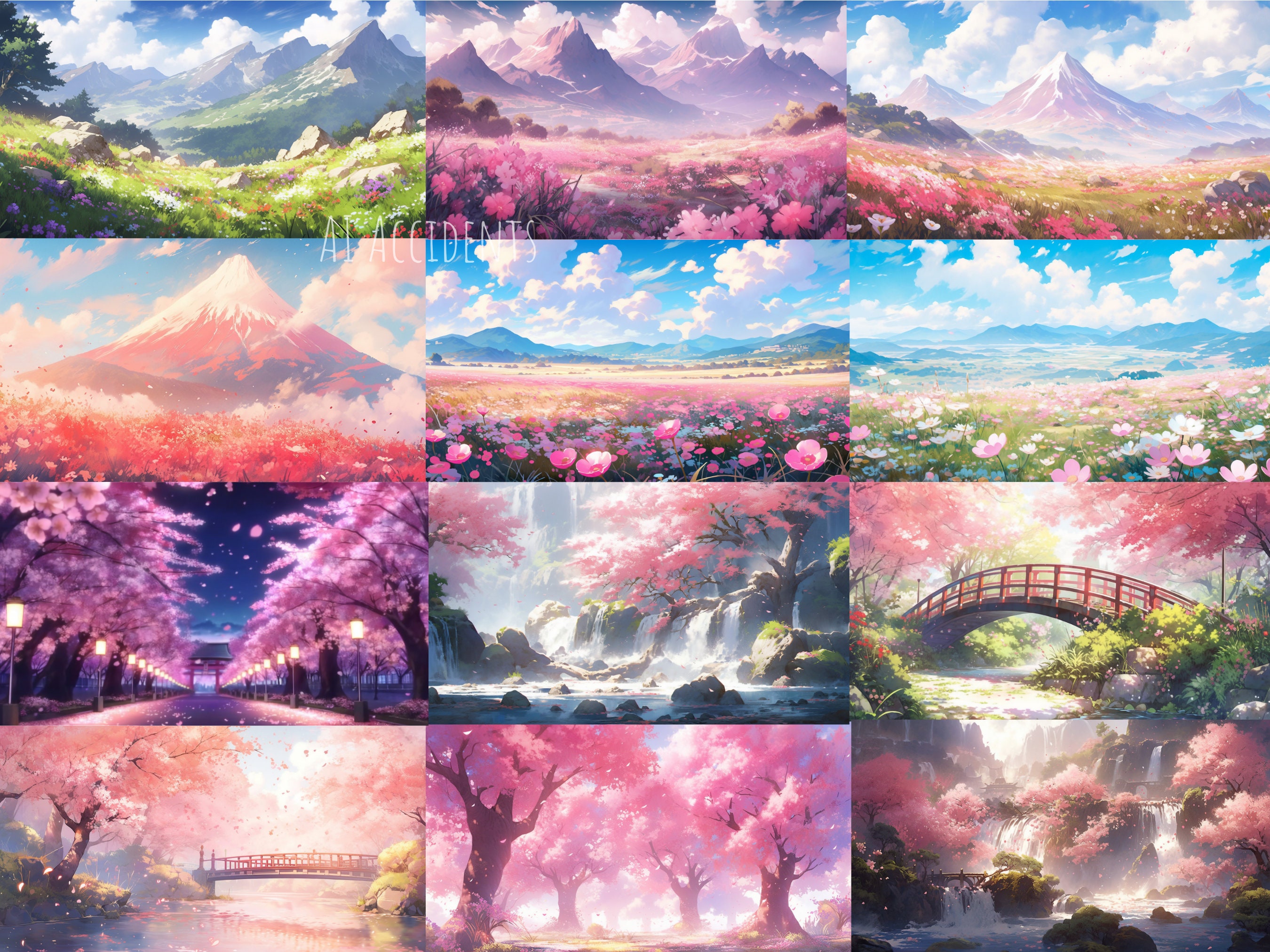 160 Nature Vtuber Backgrounds, Vtuber Backdrop, Stream Background, Zoom ...